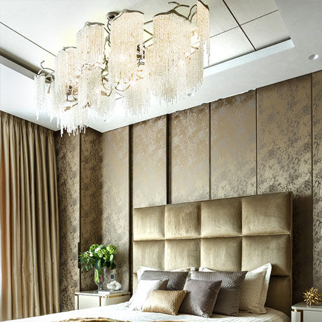 Lustre contemporain - ARTHUR : AROC140N - Brand van Egmond - en verre ...