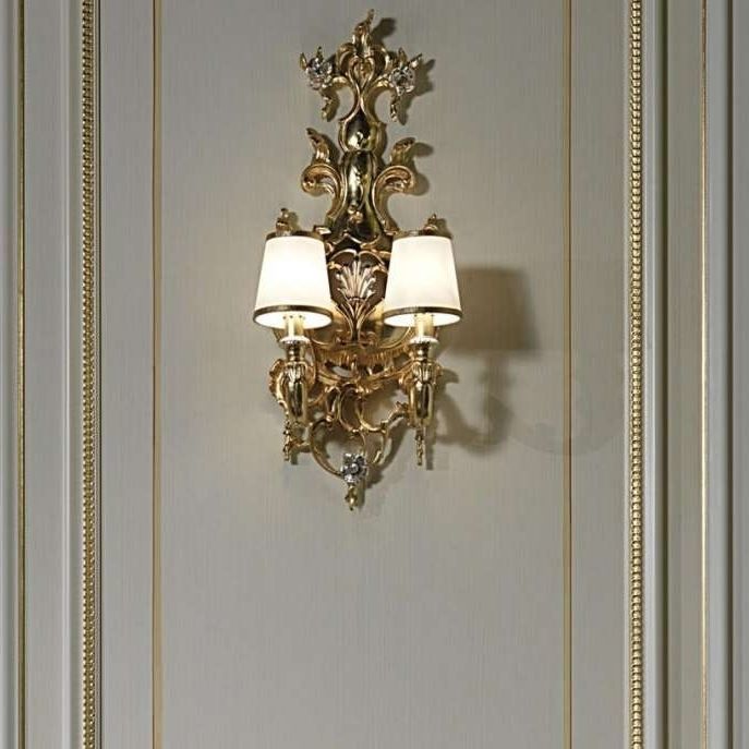 Applique murale de style baroque - art. 2018 - VIMERCATI MEDA LUXURY ...