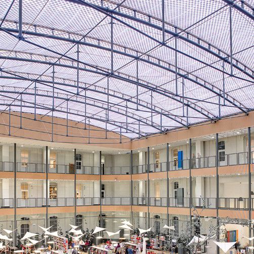 Membrane textile ETFE Texlon® - PÔLE DES SAVOIRS, FRANCE - Vector ...