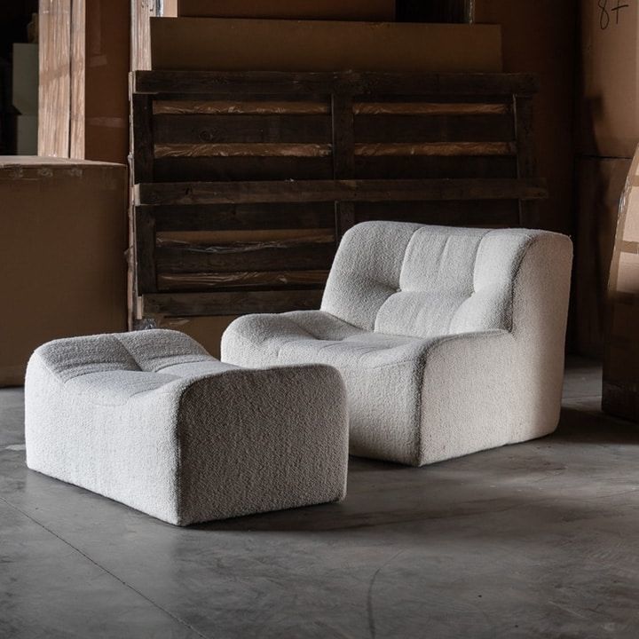 Chauffeuse contemporaine - Cloud - PH Collection - en tissu / en bois ...