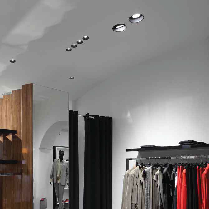 Downlight encastré - APLIS IN-LINE 80 - KREON - à LED / rond / d'intérieur