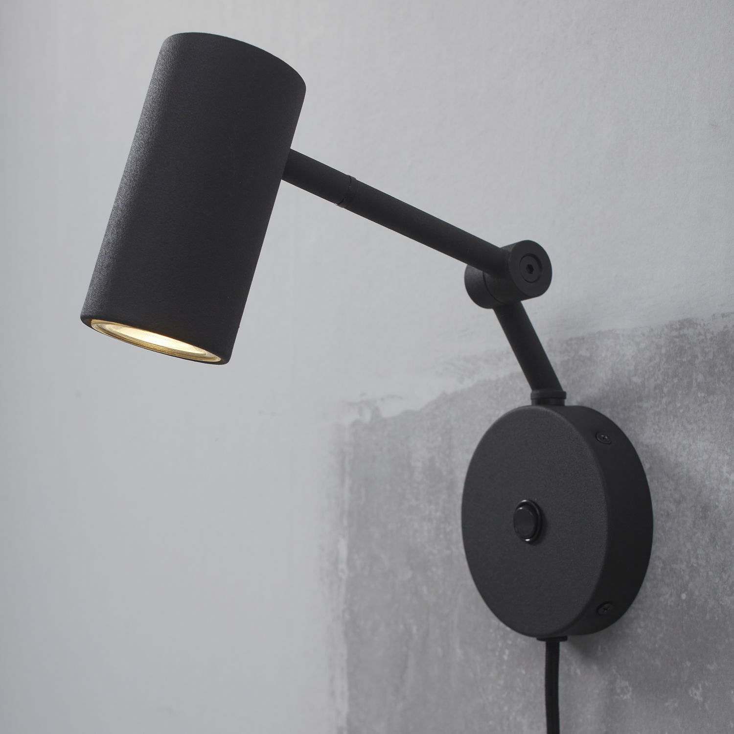 Spot mural - MONTREUX/W/B - it's about RoMi - à LED / tubulaire / IP20