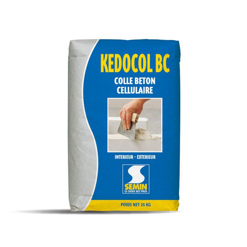 Mortier-colle de ragréage - KEDOCOL BC - SEMIN - de montage / pour ...