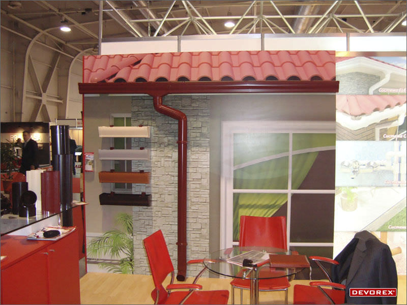 Tuyau de descente des eaux pluviales en PVC - ELEGANCE 140 - DEVOREX PLC