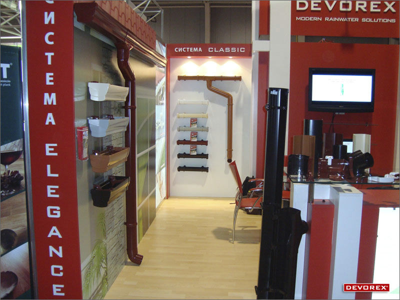 Tuyau de descente des eaux pluviales en PVC - ELEGANCE 140 - DEVOREX PLC