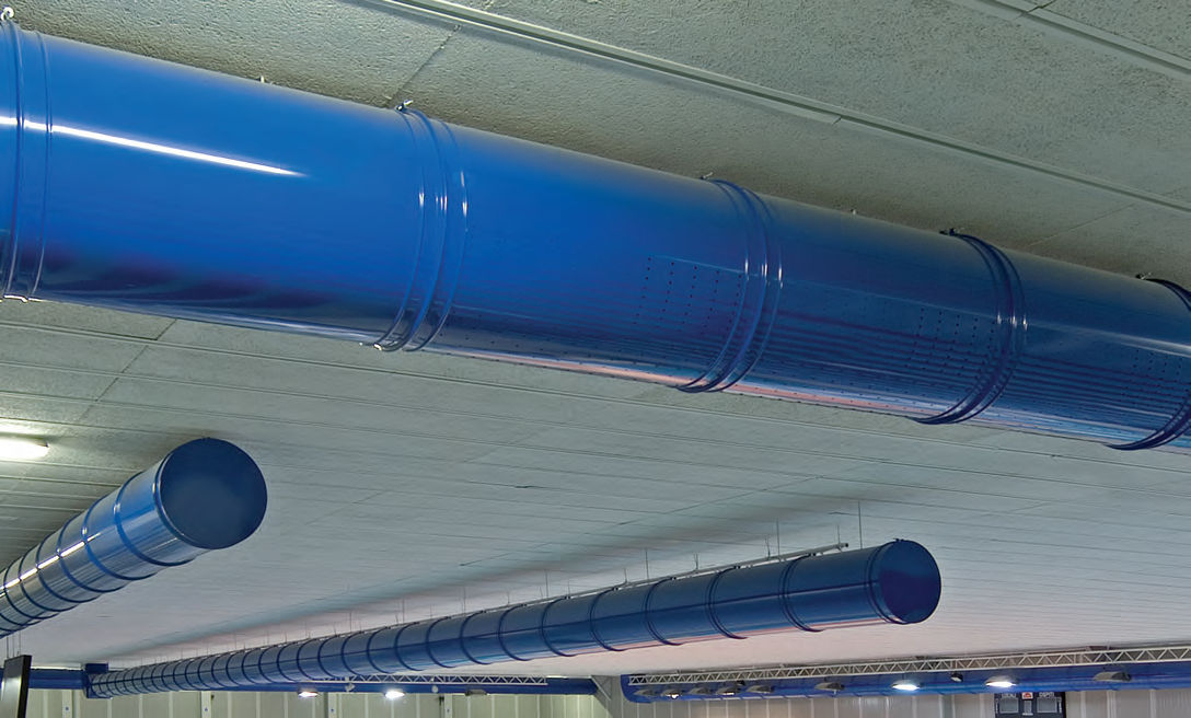 Conduit de distribution d'air rigide - INDUTAIR - ROCCHEGGIANI SPA