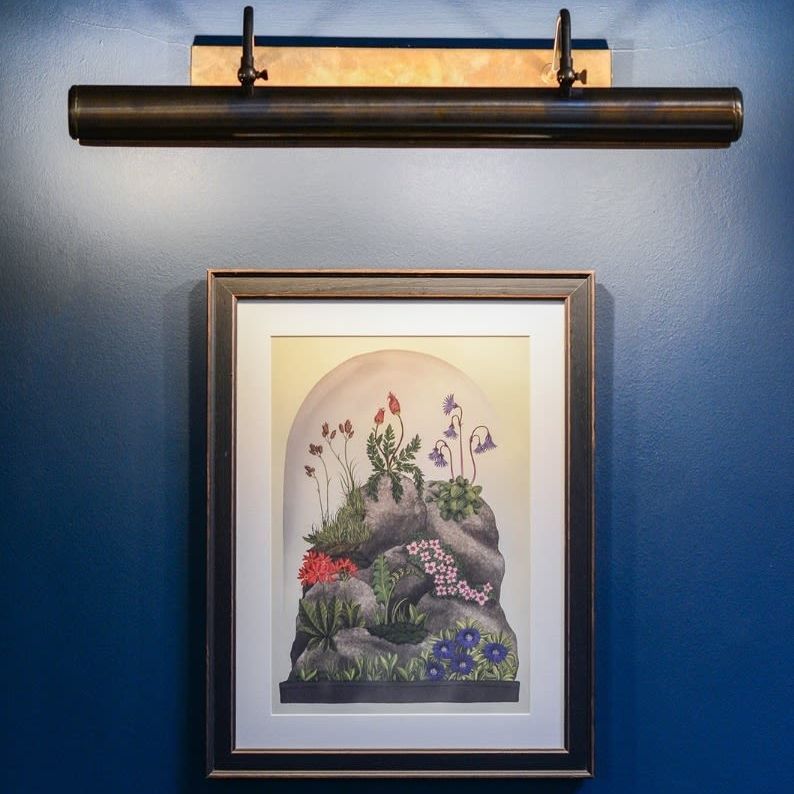 Applique de tableau classique - DUBLIN - Mullan Lighting - en laiton / à LED / d'intérieur