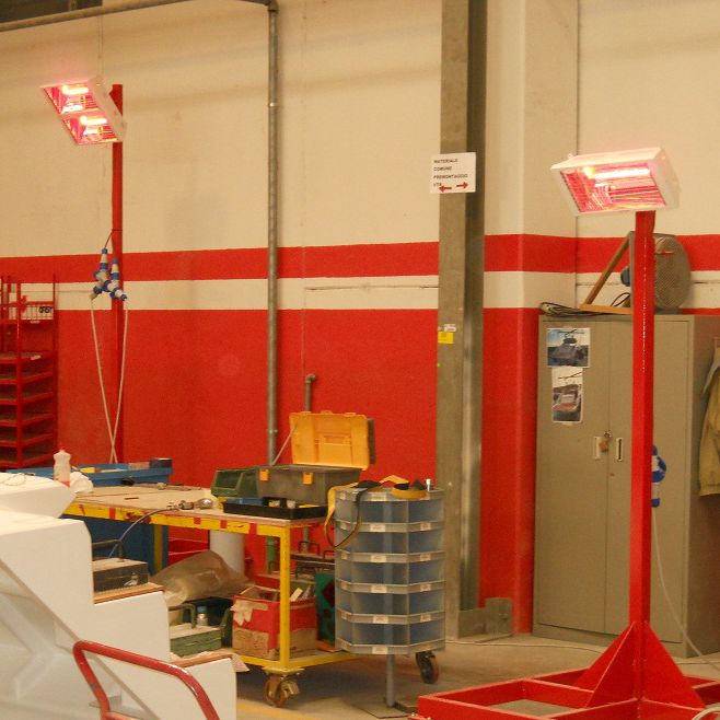 Chauffage infrarouge mural - TITAN 1 - STAR PROGETTI - suspendu / de ...