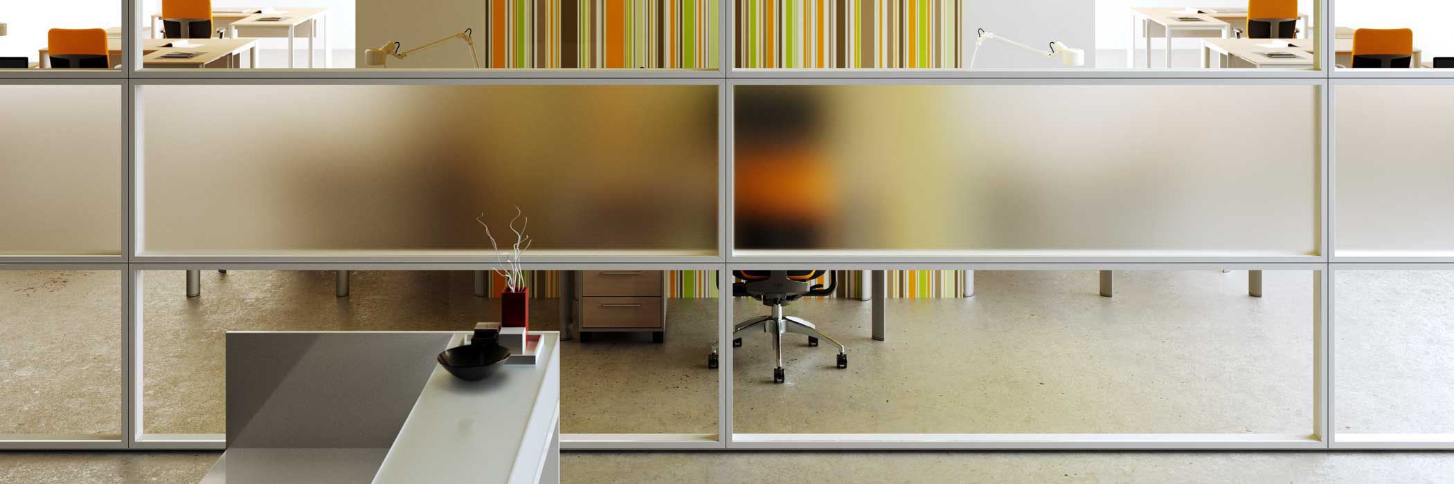 Cloison fixe - ALLINONE - MASCAGNI - en bois / professionnelle / de bureau