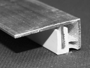 Profilé de fixation en aluminium - P-CCA - CLIPSO - pour plafond tendu