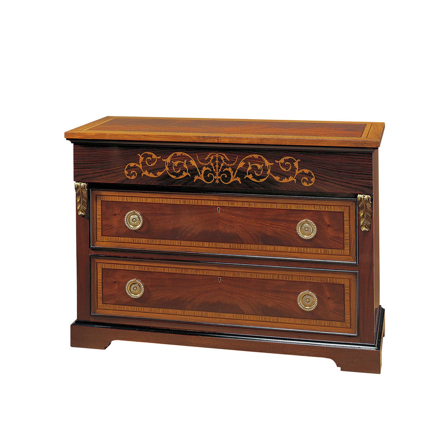 Commode classique - MOTRIL - ACANTO - en placage de bois / en acajou ...