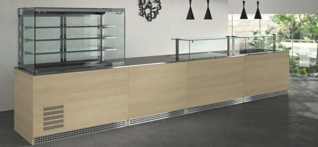 Vitrine contemporaine - SUPREME - EMAINOX SRL - en verre / en céramique ...