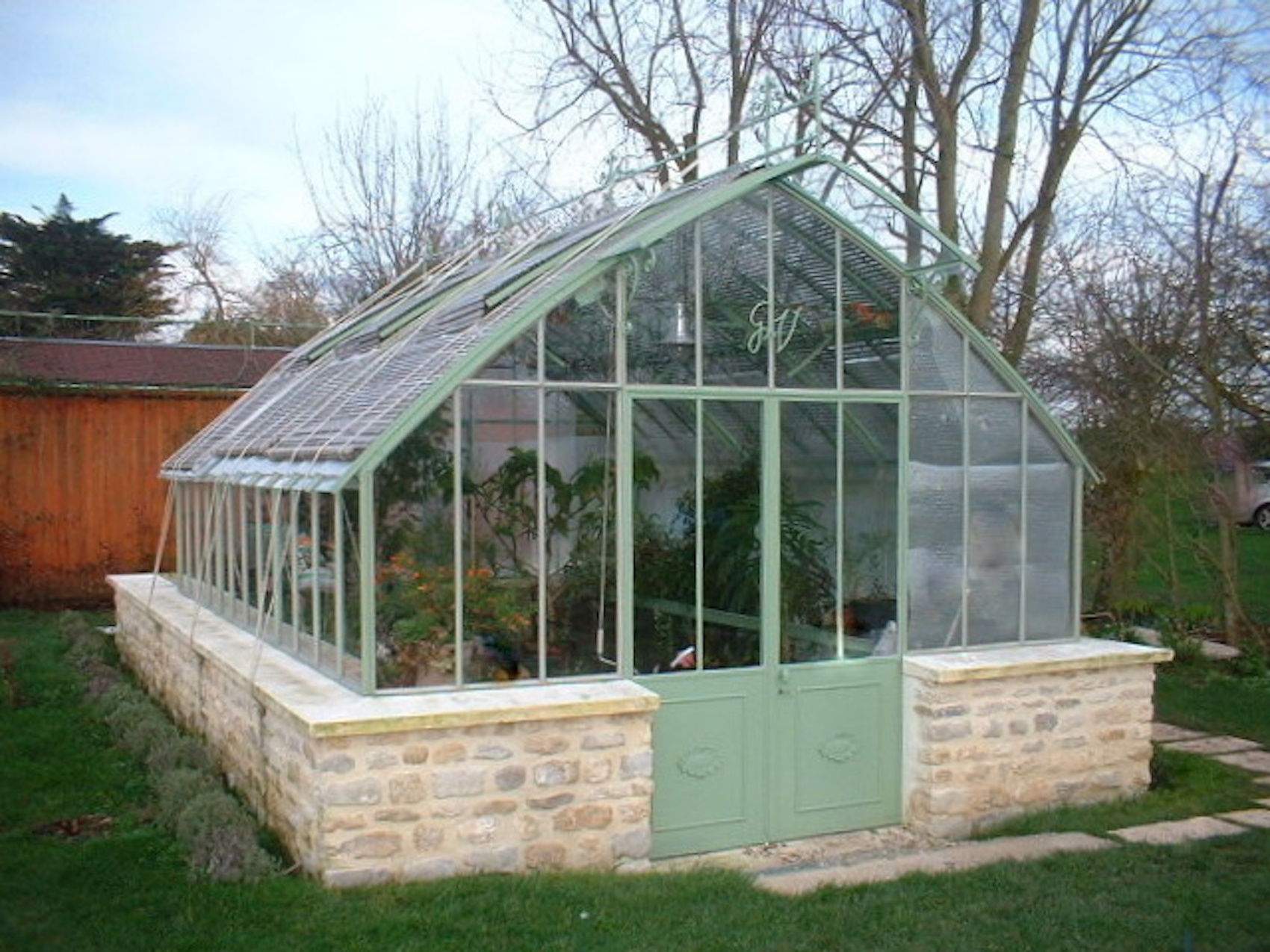 Serre en fer - MICHEL LIS - SERRES ET FERRONNERIES D'ANTAN