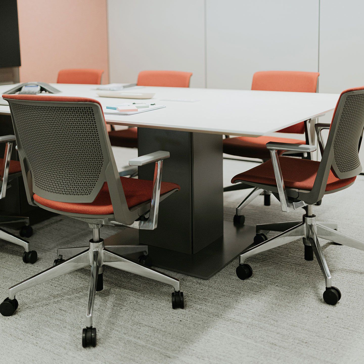 Chaise de conférence contemporaine - VERY - Haworth - en tissu / en ...