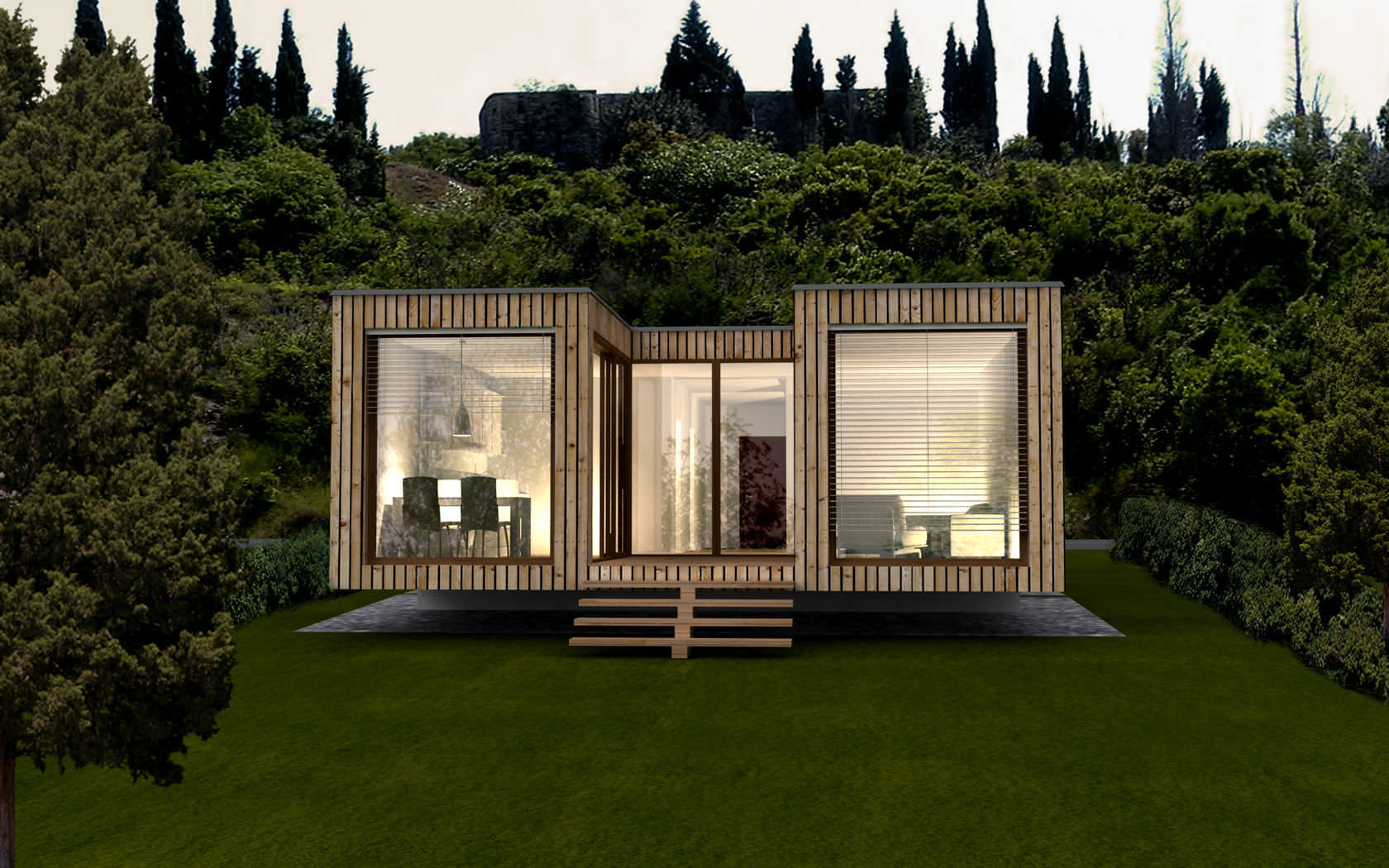 Maison préfabriquée - EK 007 - ekokoncept, wooden prefabricated ...