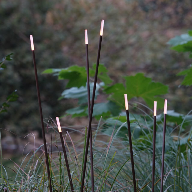 Lampe de sol - SOFFIONE MINI P1 - Inverlight Srl - en acier inoxydable ...