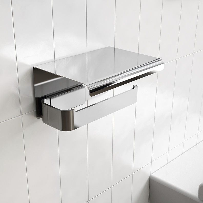 Porte-rouleau WC mural - MORGAN - Ceramicas Gala - en chrome / résidentiel