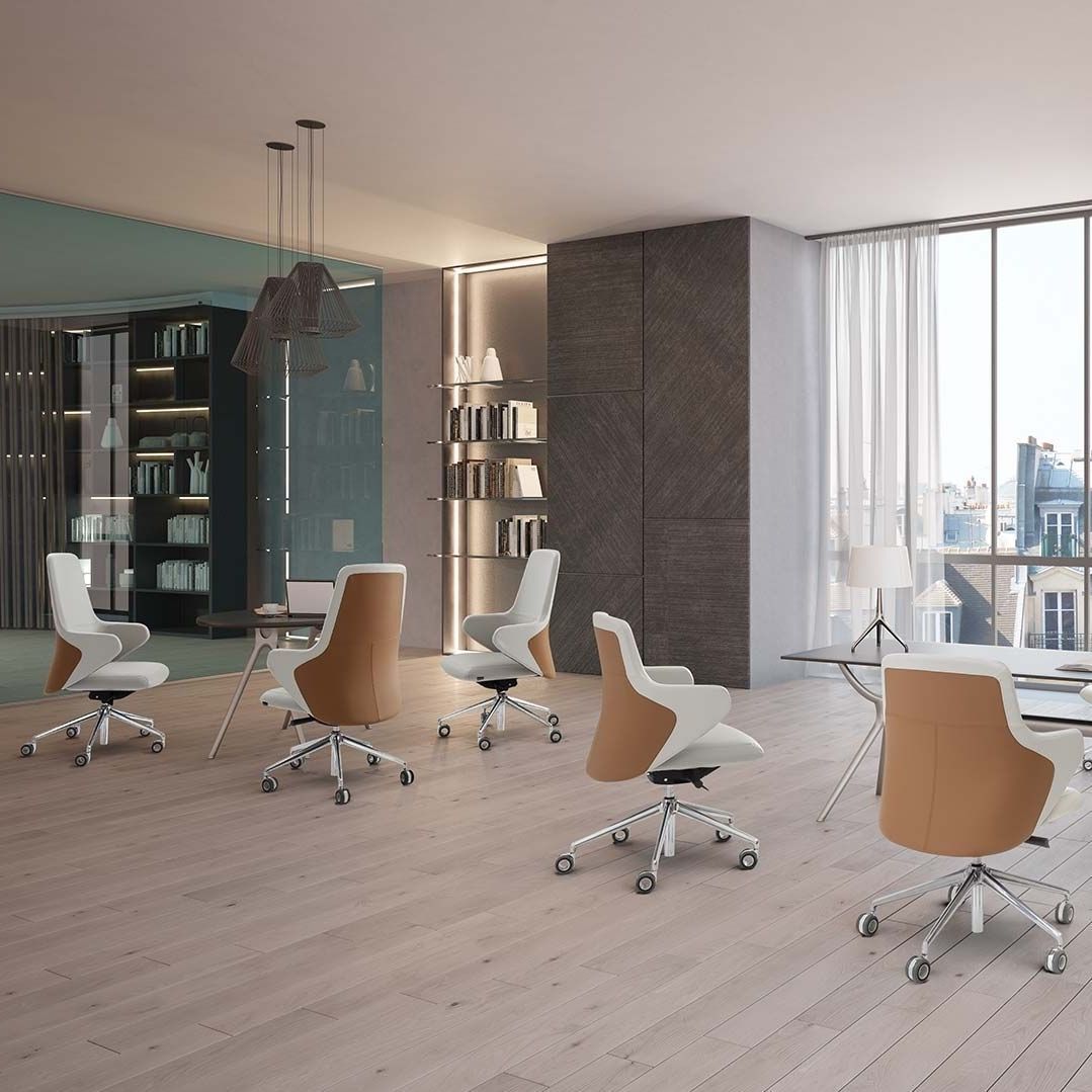 Fauteuil de direction contemporain - DUET HIGH - Moschella Sedute Srl ...