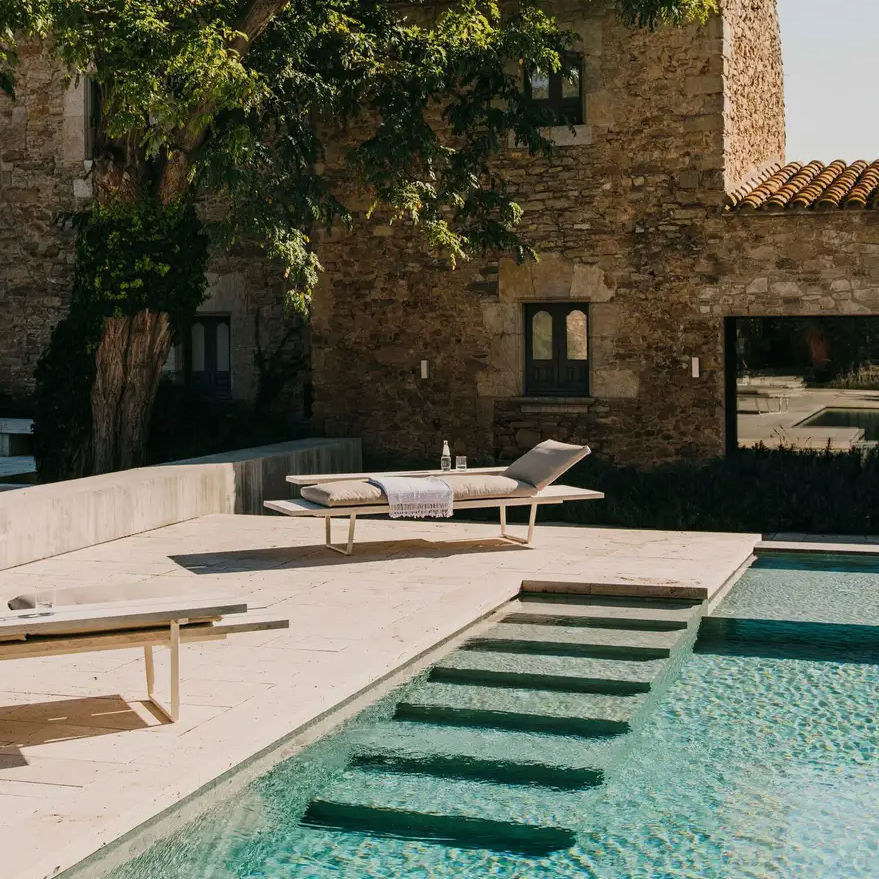 Bain de soleil contemporain - Orizon - FAST SPA - en tissu / en ...