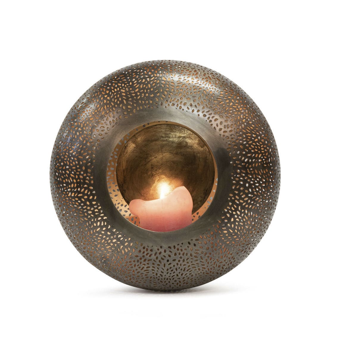 Photophore en métal - TH164 - DEKOCANDLE - résidentiel