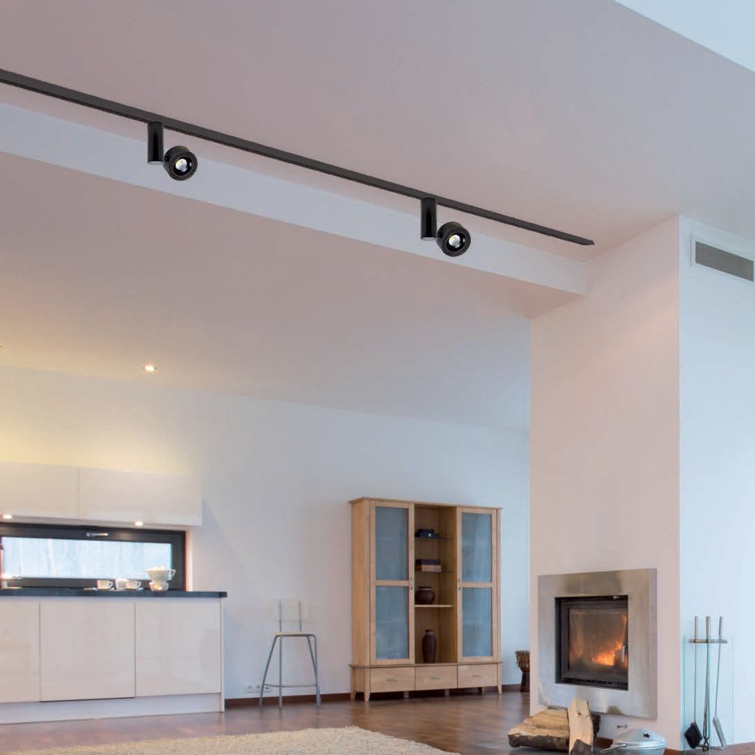 Éclairage sur rail à LED - LUK HAWKEYE - BPM Lighting - rond / en ...