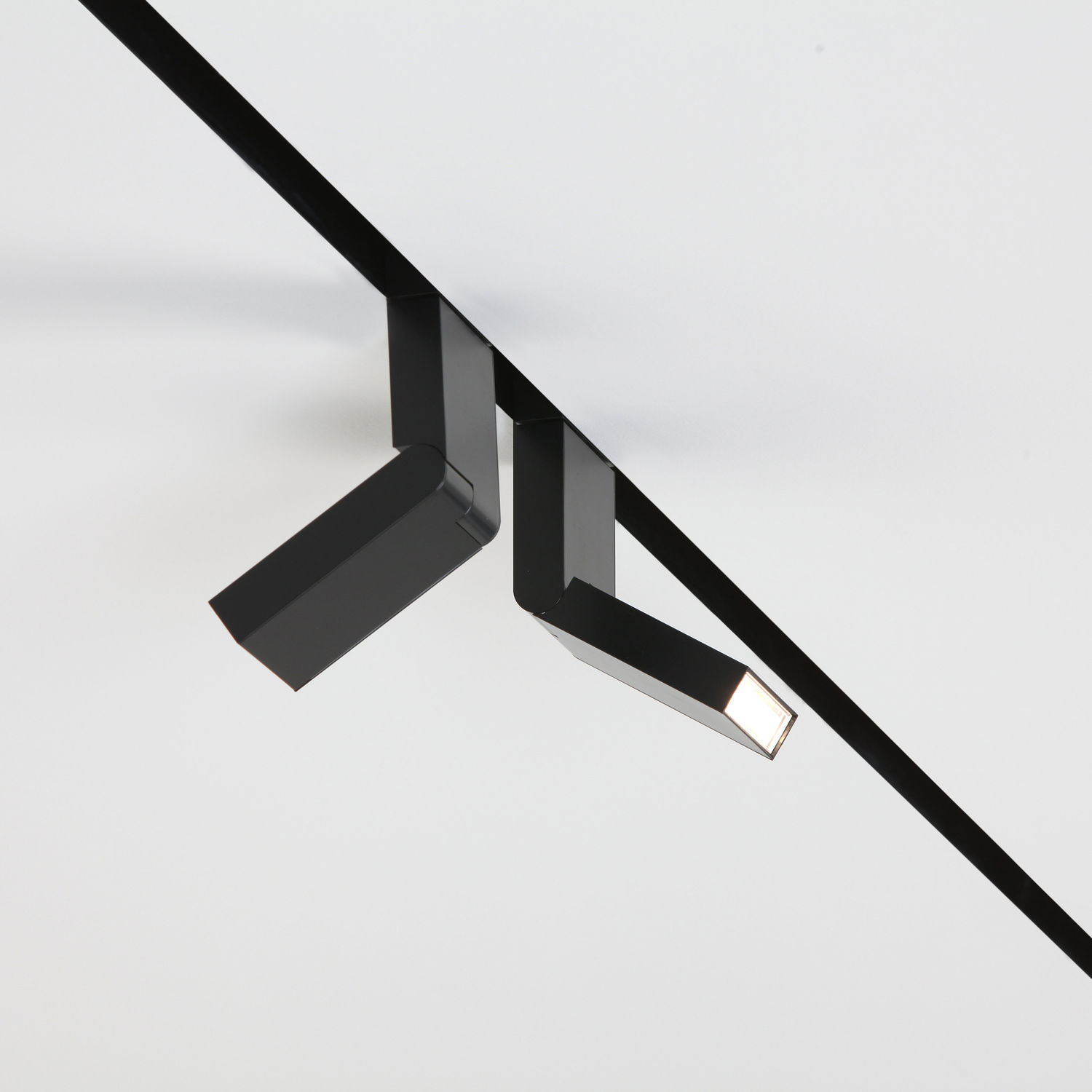 Éclairage sur rail à LED - °turn - Eden Design B.V.B.A - rectangulaire ...