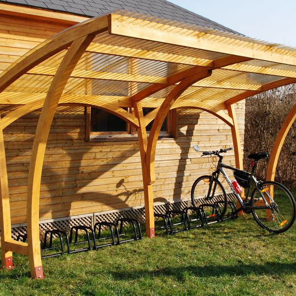 Abri vélo - OXFORD BIKE SHELTER - EcoCurves