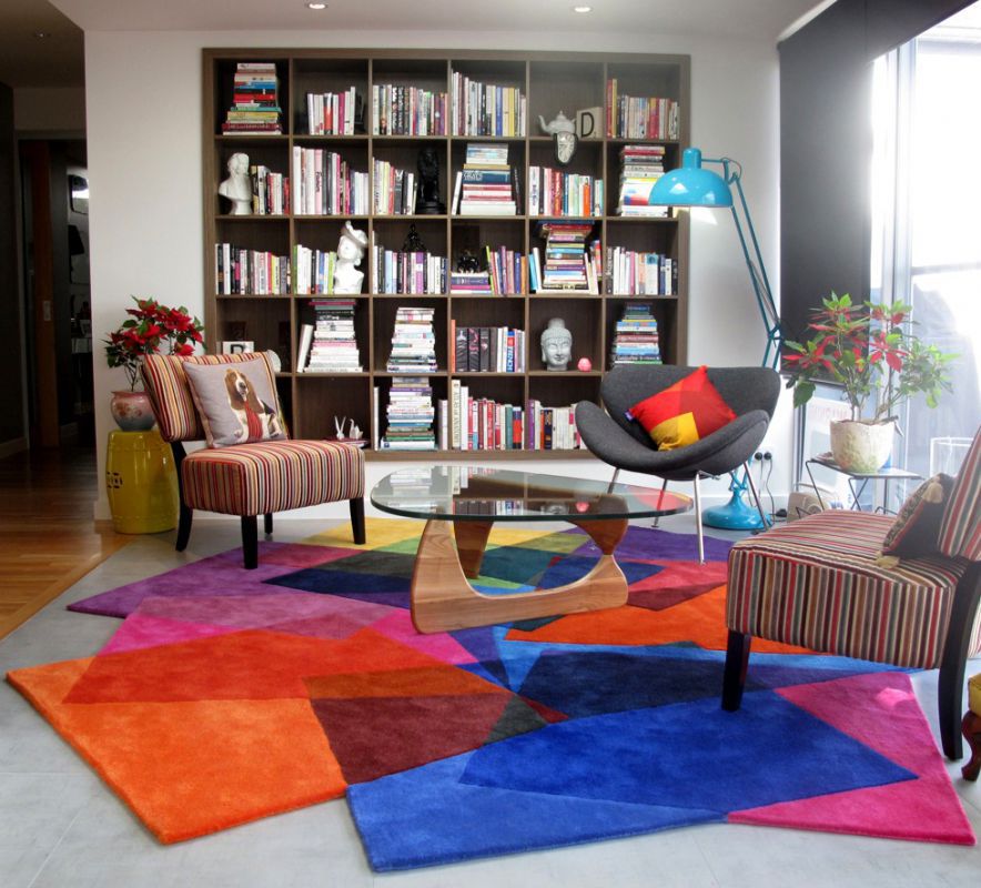 Tapis contemporain - AFTER MATISSE - Sonya Winner - à motif / en laine ...