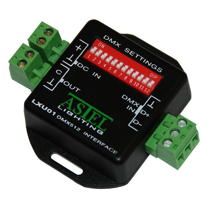 Variateur DMX - 512-SCHNITTSTELLE - ASTEL LIGHTING