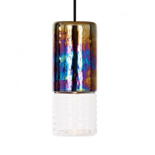 Suspension - FLASK : FKL01OLEU - Tom Dixon - en verre / contemporaine ...