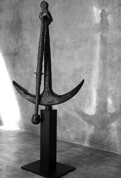 Sculpture en métal - 19 CENTURY OLD ANCHOR - JÉRÔME-ABEL SEGUIN - pour ...