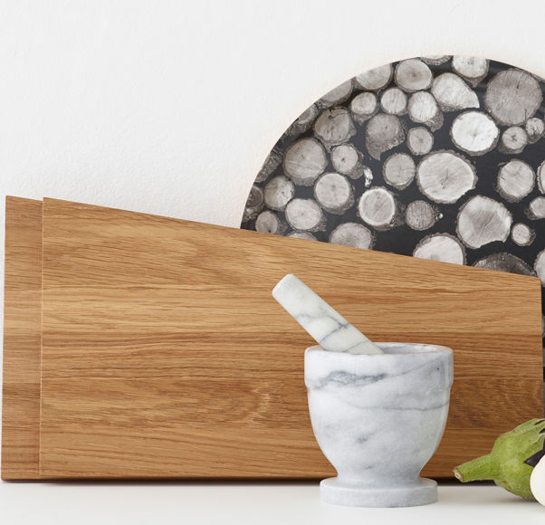 Planche à découper en chêne - EAT - A 2 designers - huilée / résidentielle