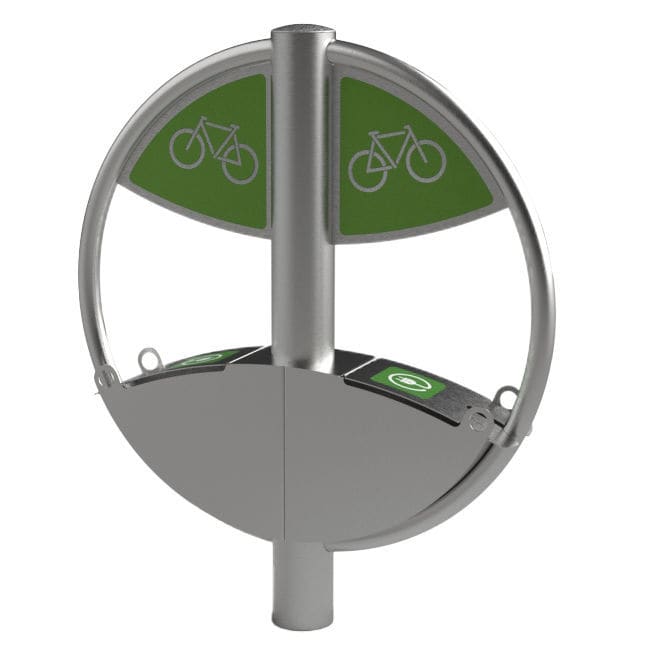 Appui-vélo au sol - VAE - CITYNOX - en inox / pour espace public / pour ...