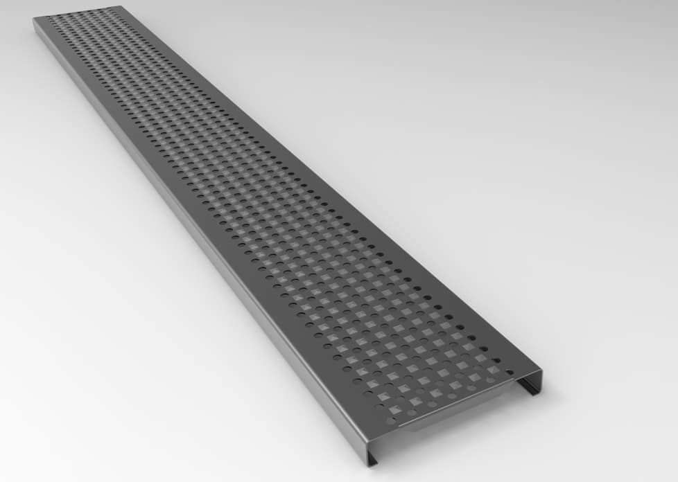 Grille pour caniveau en acier inox - PERFORATED - fratelli malin srl ...