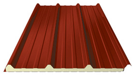 Panneau sandwich pour toiture - JI ROOF PIR - Joris Ide - face métallique / âme en ...