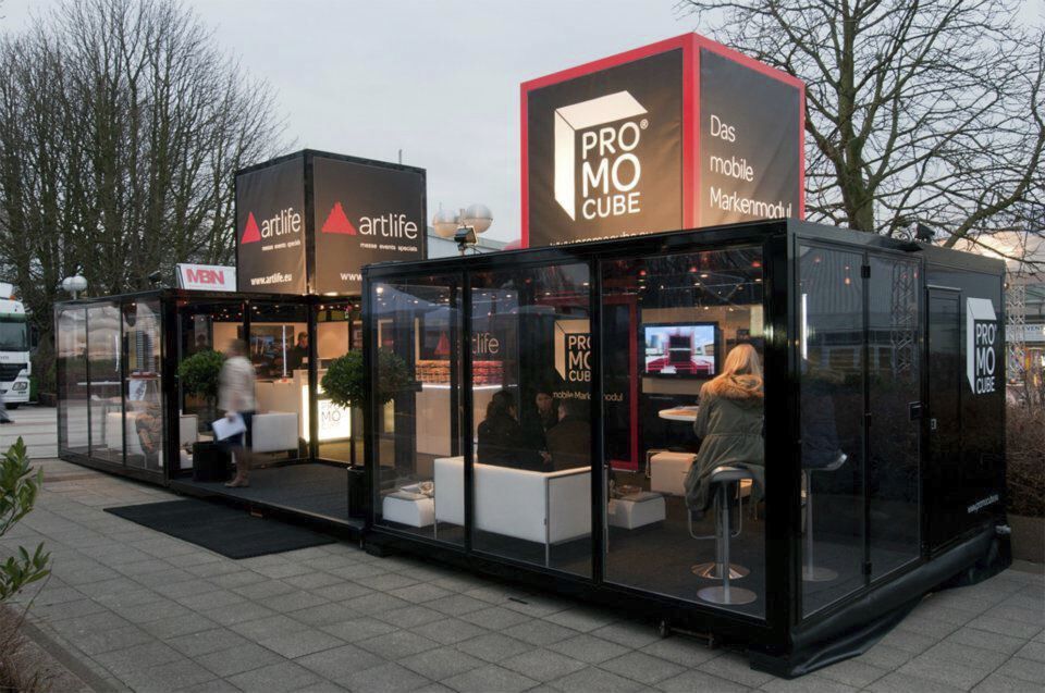 Stand pour exposition - CUBES ROADSHOW - FUGU