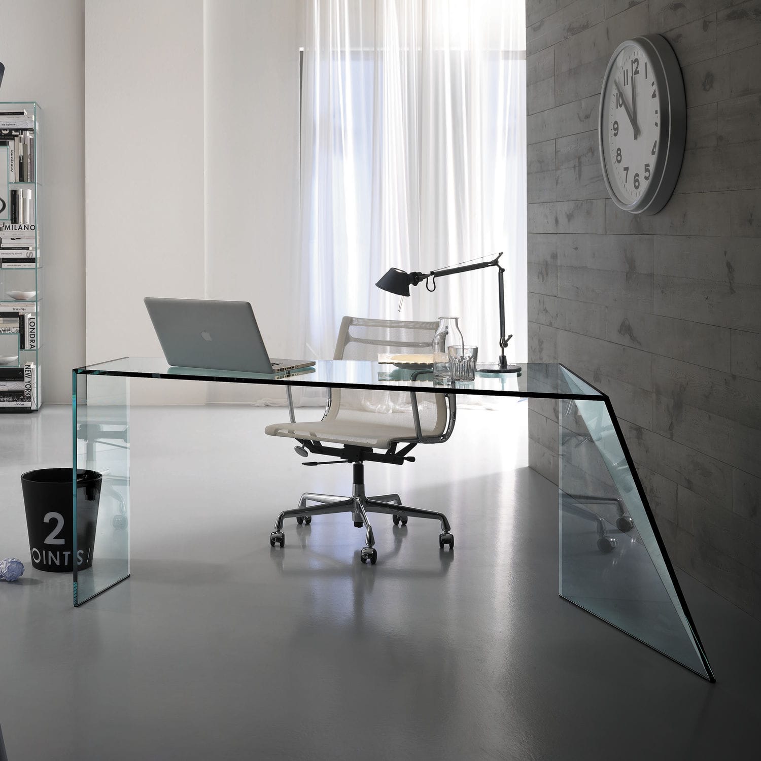 Bureau En Verre Design