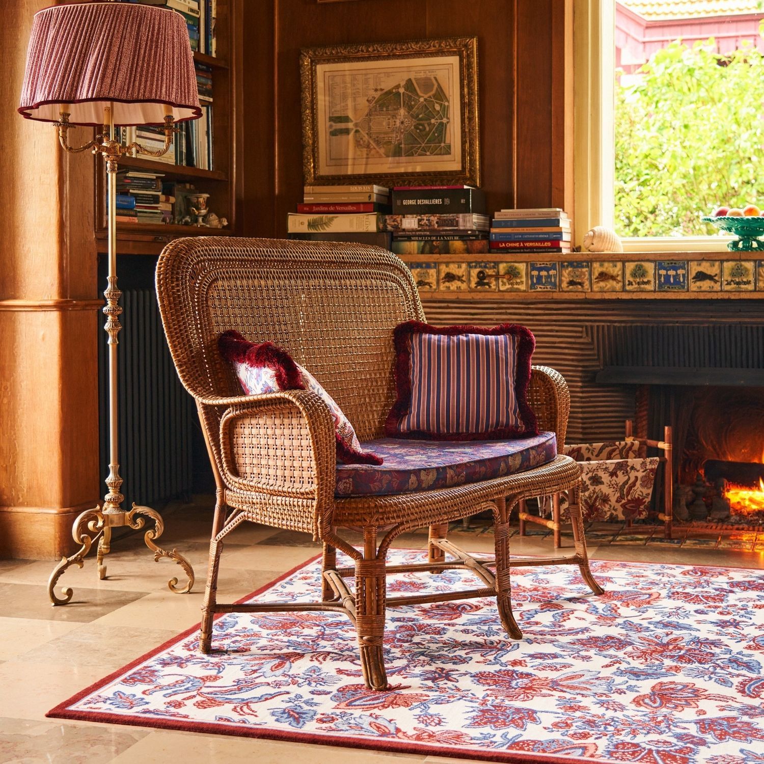 Tapis classique - AMBROISE - LELIEVRE - à fleurs / en laine de Nouvelle ...