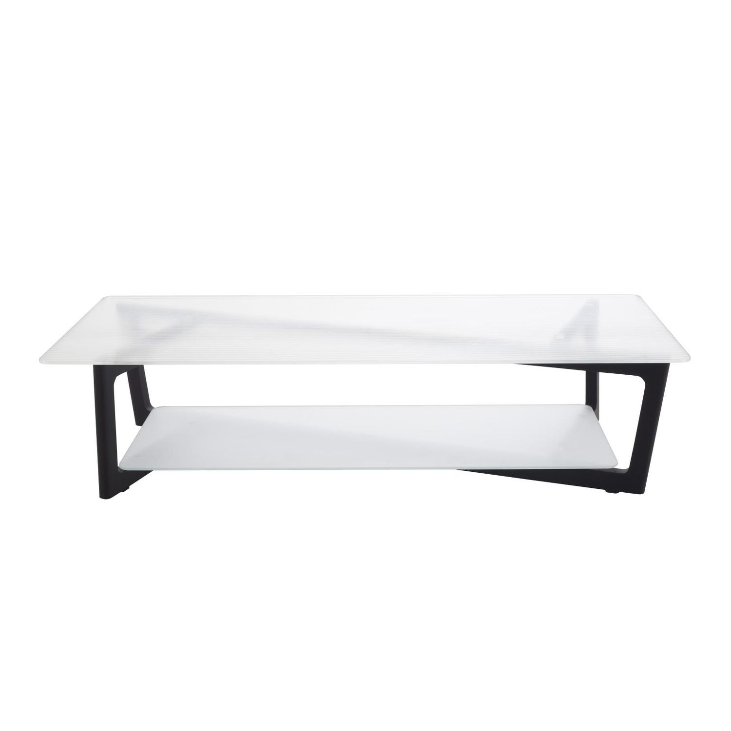 Table basse contemporaine - DECALAGE - CINNA - en verre / avec ...