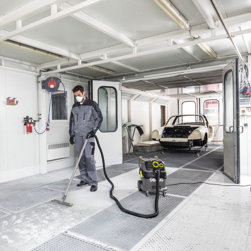 Aspirateur professionnel - NT 30/1 Tact - KARCHER - traîneau / à poussière