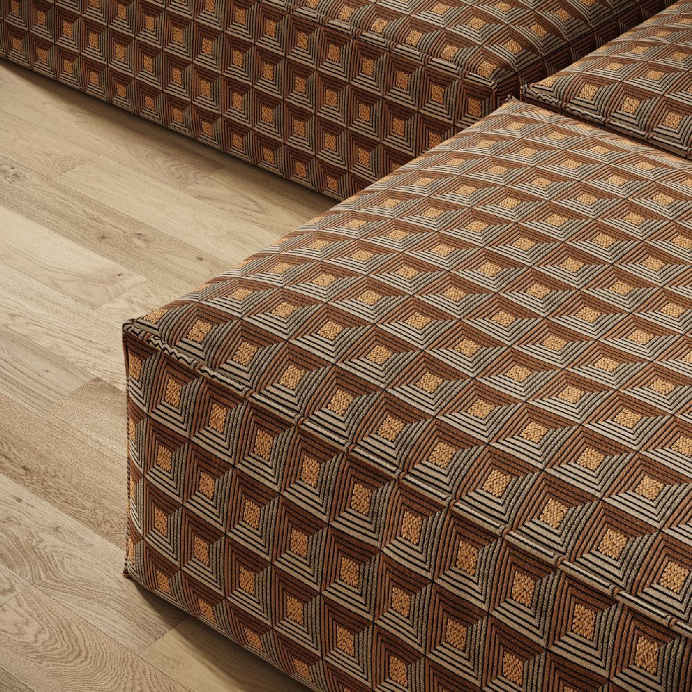 Tissu d'ameublement - QUADRA - Zimmer + Rohde GmbH - à motif / en ...