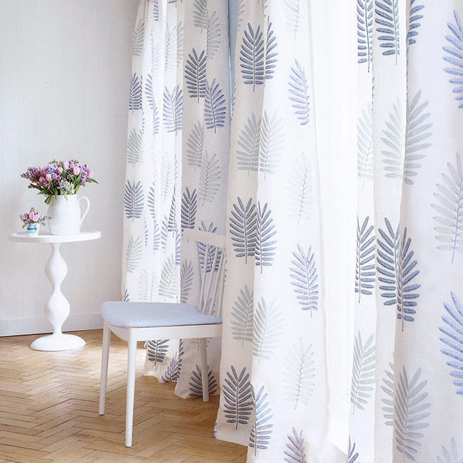 Tissu pour rideaux - FERNDOWN - Jane Churchill - pour store enrouleur ...