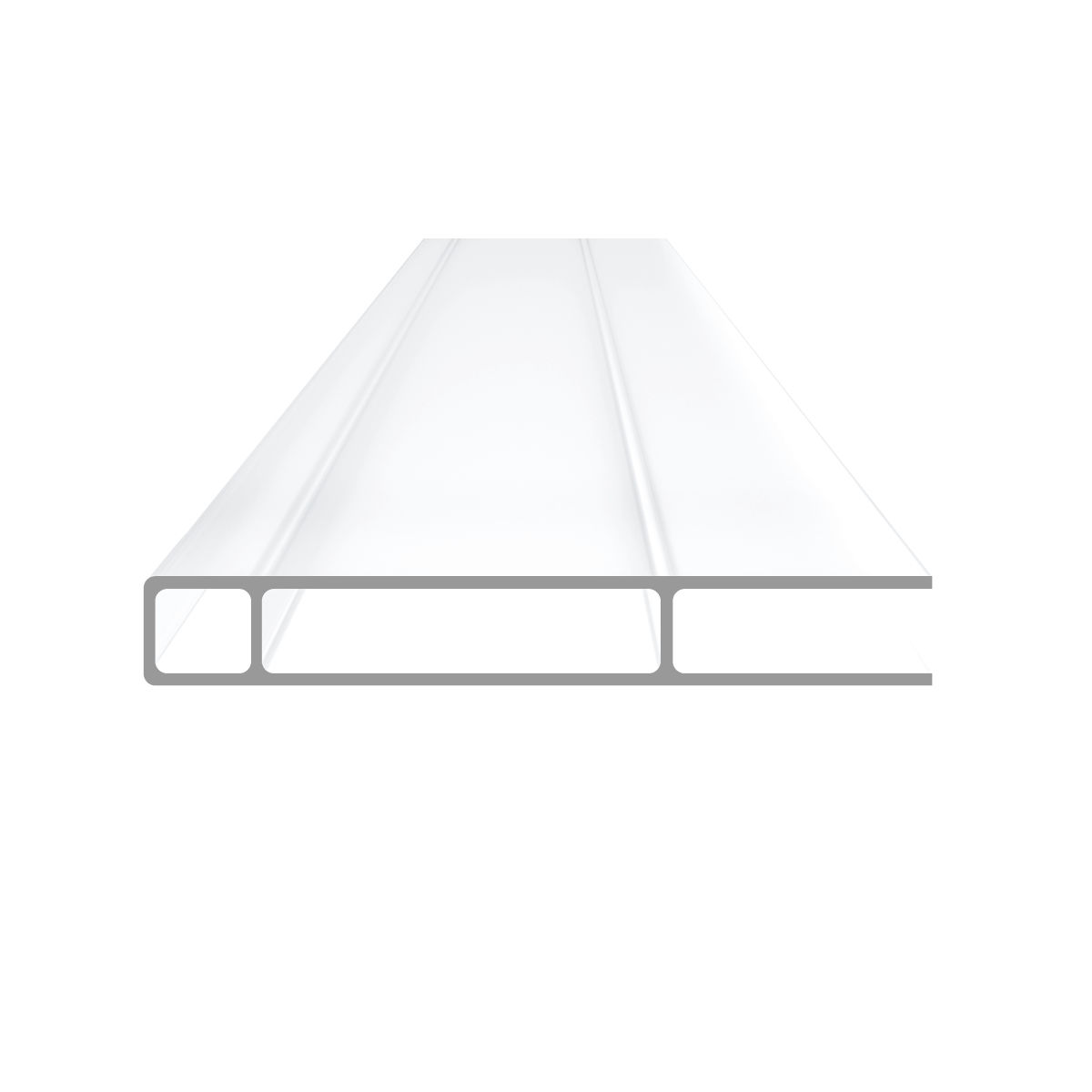 Plaque de toiture en PVC - S2P - SKYLUX - translucide / avec protection ...