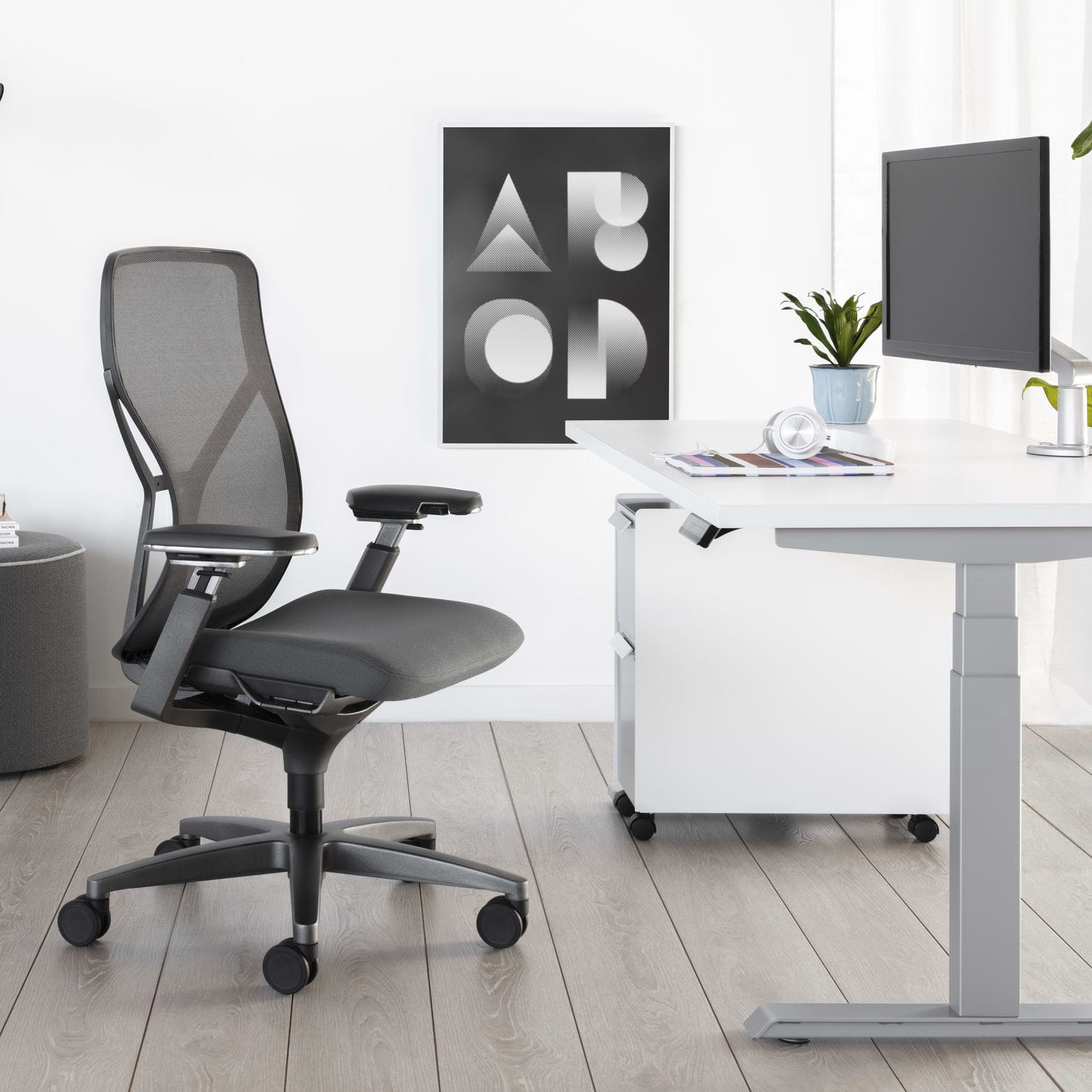 Fauteuil de bureau contemporain - ACUITY - Allsteel - en résille / en ...