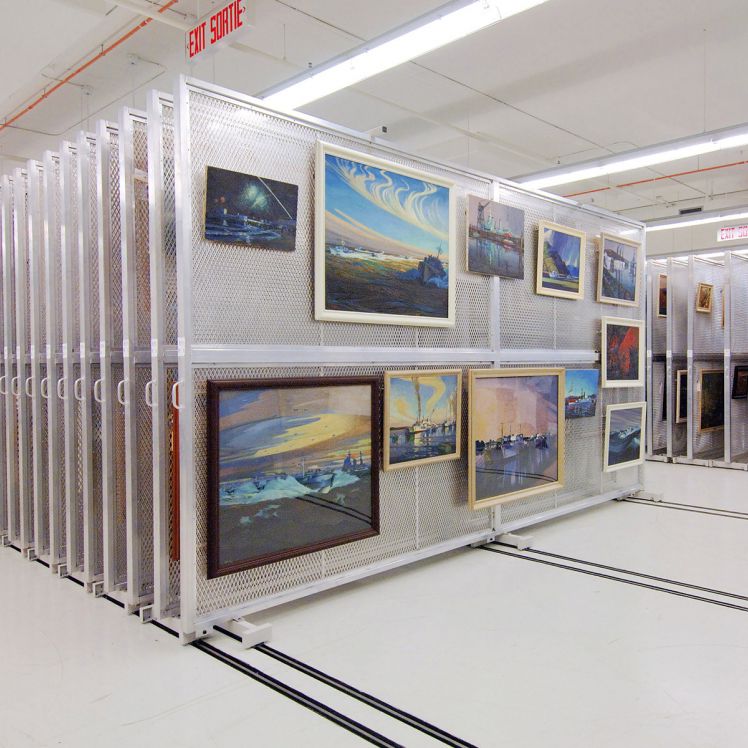 Porte-tableau coulissant - Spacesaver