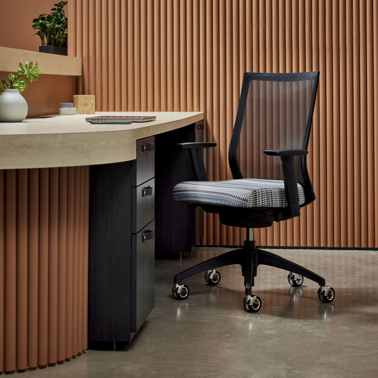 Chaise de travail en nylon - HELIO™ - KIMBALL Office - ergonomique ...