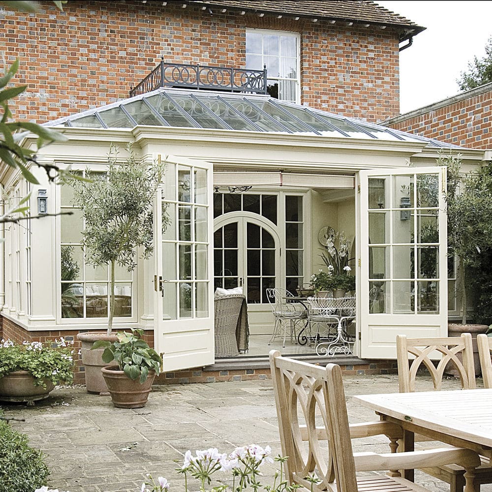 Véranda en verre - GEORGIAN - Vale Garden Houses - en bois