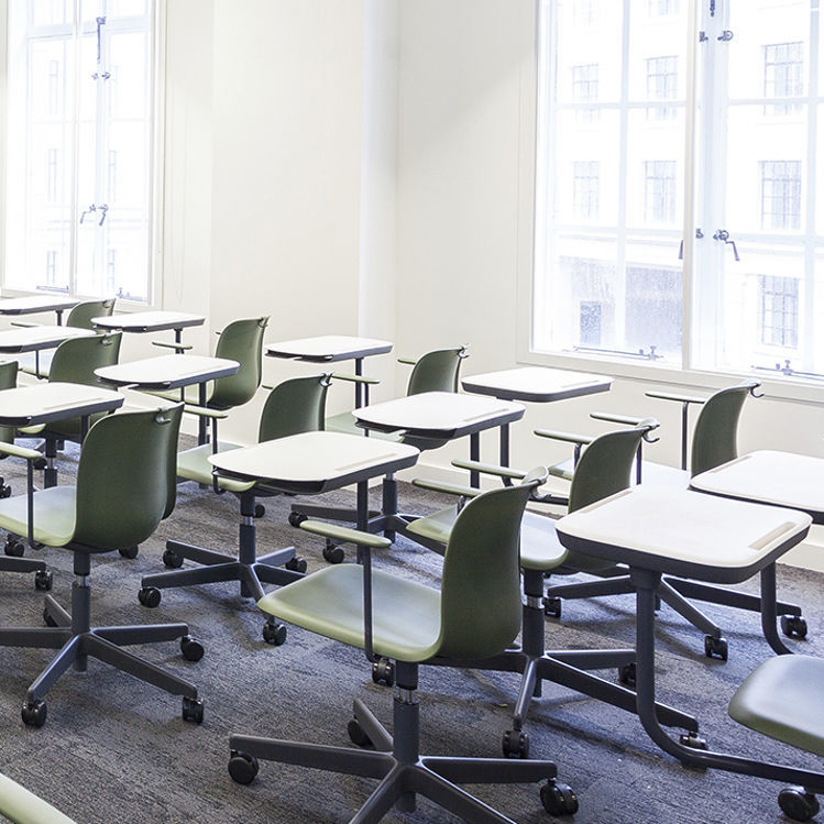 Chaise de conférence contemporaine - SIXE - HOWE - d'intérieur / en ...