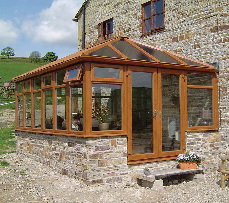 Véranda en verre - K2 : GEORGIAN - Aperture Trading Ltd. - en aluminium ...