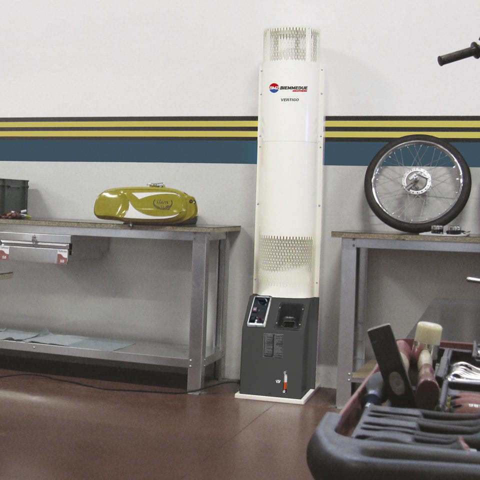 Aérotherme fioul - VERTIGO - BIEMMEDUE SpA - à poser / mobile